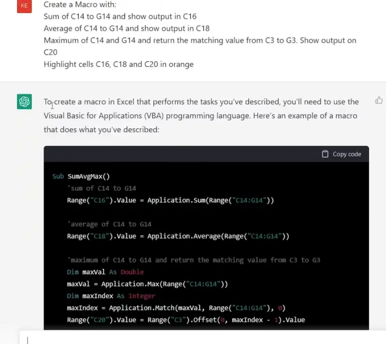 ChatGPT prompts for Excel users to increase productivity in 2023 - Chat Gpt Connect